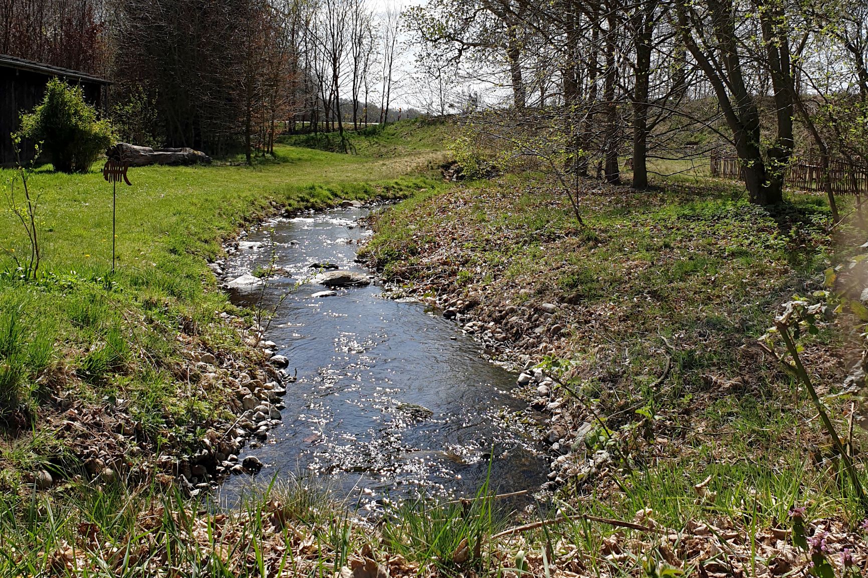 Wanderung entlang der Schaale